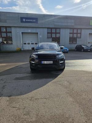 Black Land Rover Range Rover Evoque 2011 in Panevezys, with an engine capacity of 2.20 L and mileage of 302 thousand km for 4500 €, photo  on AUTOMOTO.COM.LV