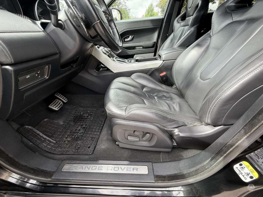 Black Land Rover Range Rover Evoque 2012 in Kaunas, with an engine capacity of 2.20 L and mileage of 173 thousand km for 11000 €, photo 10 on AUTOMOTO.COM.LV
