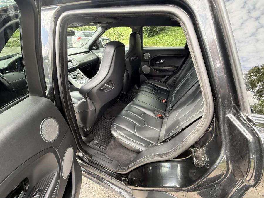 Black Land Rover Range Rover Evoque 2012 in Kaunas, with an engine capacity of 2.20 L and mileage of 173 thousand km for 11000 €, photo 11 on AUTOMOTO.COM.LV