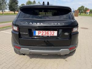Black Land Rover Range Rover Evoque 2018 in Panevezys, with an engine capacity of 2.00 L and mileage of 56 thousand km for 13200 €, photo 6 on AUTOMOTO.COM.LV
