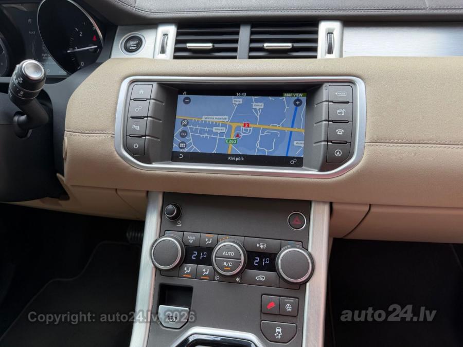Melns Land Rover Range Rover Evoque 2018 Veru, ar dzinēja tilpumu 2.00 L un nobraukumu 88 tūkst. km par 14990 €, foto 11 vietnē AUTOMOTO.COM.LV