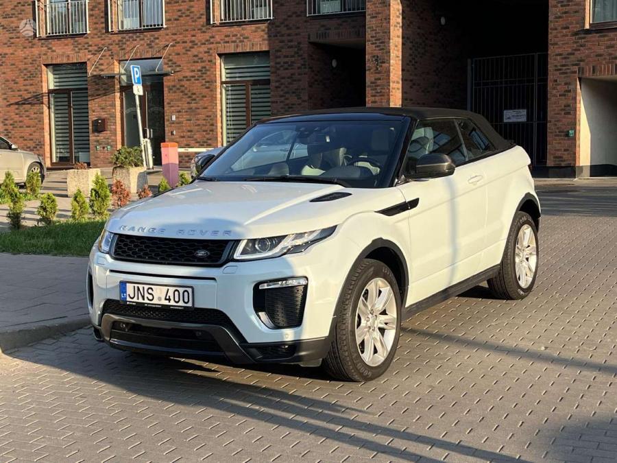Zils Land Rover Range Rover Evoque 2017 Viļņa, ar dzinēja tilpumu 2.00 L un nobraukumu 81 tūkst. km par 23900 €, foto 1 vietnē AUTOMOTO.COM.LV