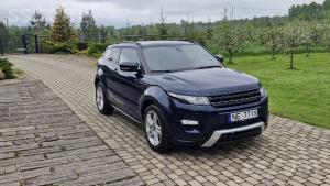 Blue Land Rover Range Rover Evoque 2012 in Riga, with an engine capacity of 2.20 L and mileage of 259 thousand km for 9990 €, photo 3 on AUTOMOTO.COM.LV