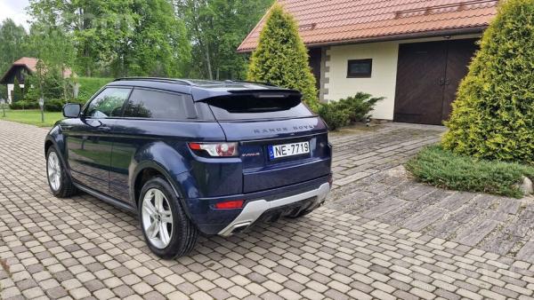 Zils Land Rover Range Rover Evoque 2012 Rīga, ar dzinēja tilpumu 2.20 L un nobraukumu 259 tūkst. km par 9990 €, foto 3 vietnē AUTOMOTO.COM.LV