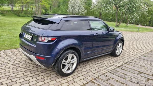 Zils Land Rover Range Rover Evoque 2012 Rīga, ar dzinēja tilpumu 2.20 L un nobraukumu 259 tūkst. km par 9990 €, foto 4 vietnē AUTOMOTO.COM.LV