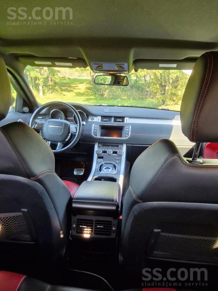 Blue Land Rover Range Rover Evoque 2012 in Riga, with an engine capacity of 2.20 L and mileage of 259 thousand km for 9990 €, photo 16 on AUTOMOTO.COM.LV
