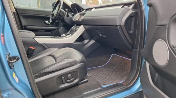 Blue Land Rover Range Rover Evoque 2012 in Riga, with an engine capacity of 2.20 L and mileage of 213 thousand km for 11800 €, photo 8 on AUTOMOTO.COM.LV