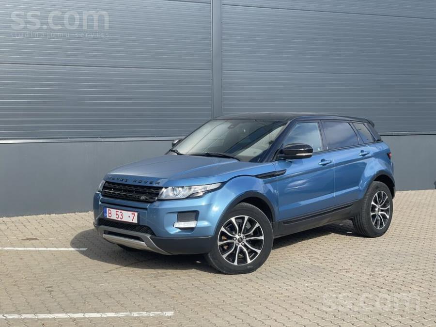 Blue Land Rover Range Rover Evoque 2012 in Riga, with an engine capacity of 2.20 L and mileage of 177 thousand km for 8490 €, photo 1 on AUTOMOTO.COM.LV