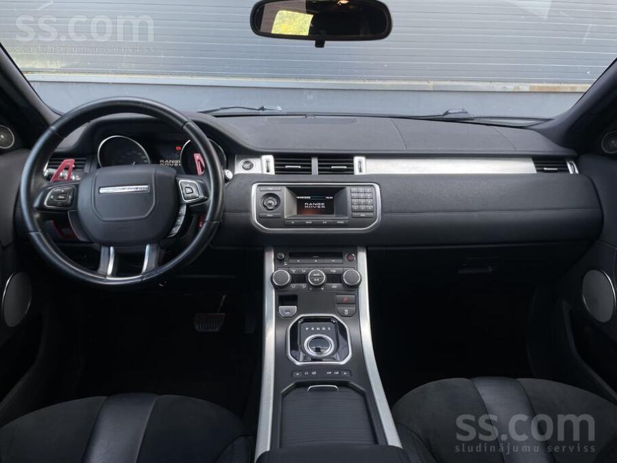 Blue Land Rover Range Rover Evoque 2012 in Riga, with an engine capacity of 2.20 L and mileage of 177 thousand km for 8490 €, photo 6 on AUTOMOTO.COM.LV
