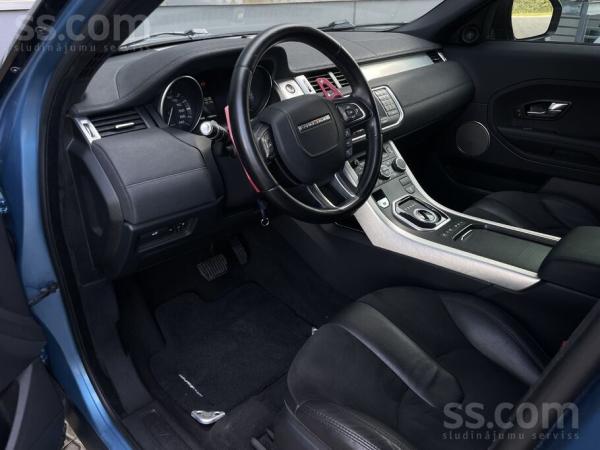Blue Land Rover Range Rover Evoque 2012 in Riga, with an engine capacity of 2.20 L and mileage of 177 thousand km for 8490 €, photo 7 on AUTOMOTO.COM.LV