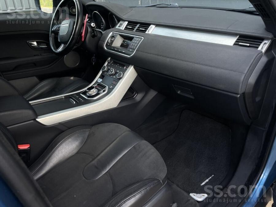 Blue Land Rover Range Rover Evoque 2012 in Riga, with an engine capacity of 2.20 L and mileage of 177 thousand km for 8490 €, photo 8 on AUTOMOTO.COM.LV