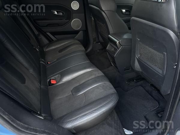 Blue Land Rover Range Rover Evoque 2012 in Riga, with an engine capacity of 2.20 L and mileage of 177 thousand km for 8490 €, photo 9 on AUTOMOTO.COM.LV