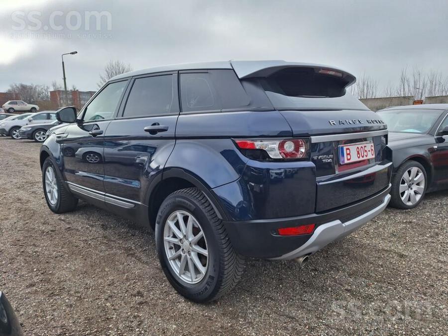 Blue Land Rover Range Rover Evoque 2014 in Daugavpils, with an engine capacity of 2.20 L and mileage of 0 thousand km for 9200 €, photo 6 on AUTOMOTO.COM.LV