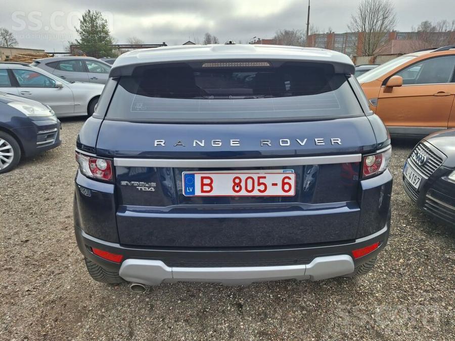 Blue Land Rover Range Rover Evoque 2014 in Daugavpils, with an engine capacity of 2.20 L and mileage of 0 thousand km for 9200 €, photo 8 on AUTOMOTO.COM.LV