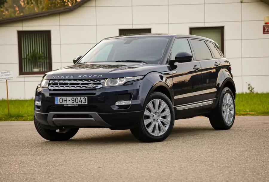Blue Land Rover Range Rover Evoque 2014 in Jelgava, with an engine capacity of 2.20 L and mileage of 208 thousand km for 9600 €, photo 1 on AUTOMOTO.COM.LV