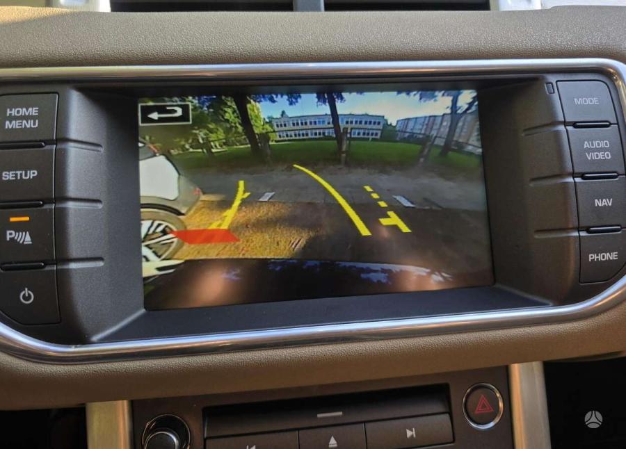 Blue Land Rover Range Rover Evoque 2014 in Panevezys, with an engine capacity of 2.18 L and mileage of 265 thousand km for 8599 €, photo 24 on AUTOMOTO.COM.LV