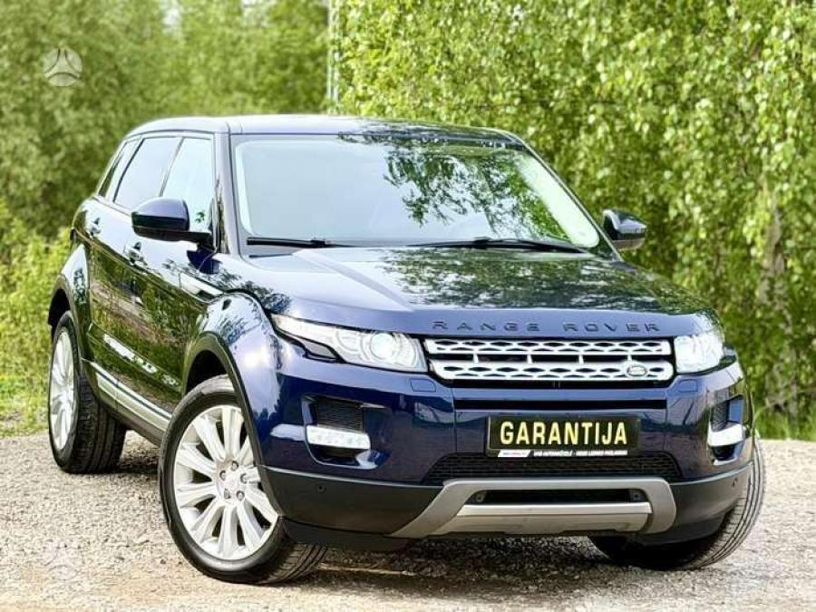 Blue Land Rover Range Rover Evoque 2014 in Siauliai, with an engine capacity of 2.18 L and mileage of 257 thousand km for 14450 €, photo 1 on AUTOMOTO.COM.LV