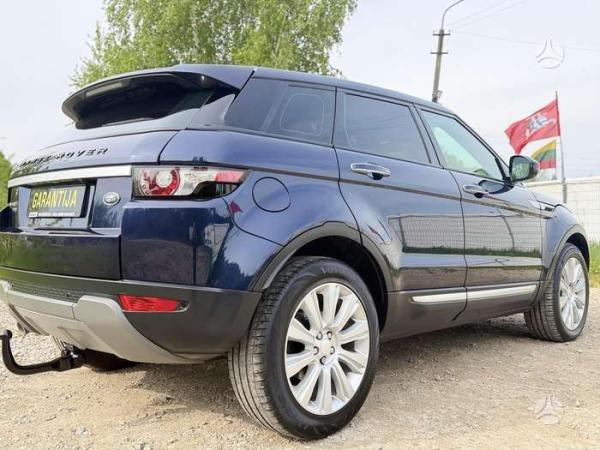 Zils Land Rover Range Rover Evoque 2014 Šauļi, ar dzinēja tilpumu 2.18 L un nobraukumu 257 tūkst. km par 14450 €, foto 8 vietnē AUTOMOTO.COM.LV