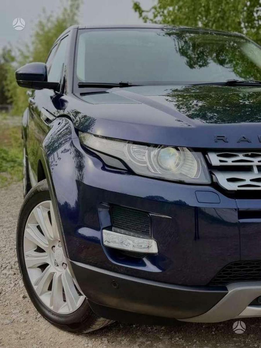 Blue Land Rover Range Rover Evoque 2014 in Siauliai, with an engine capacity of 2.18 L and mileage of 257 thousand km for 14450 €, photo 20 on AUTOMOTO.COM.LV