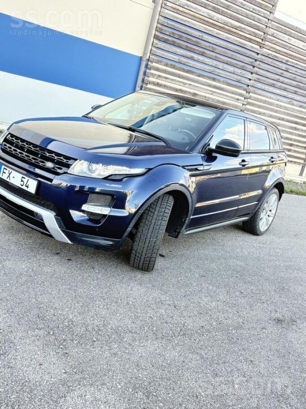 Land Rover Range Rover Evoque 2014 Tukums vietnē Zils Land Rover Range Rover Evoque 2014 Tukums, ar dzinēja tilpumu 2.20 L un nobraukumu 134 tūkst. km par 13900 €, foto 3 vietnē AUTOMOTO.COM.LV