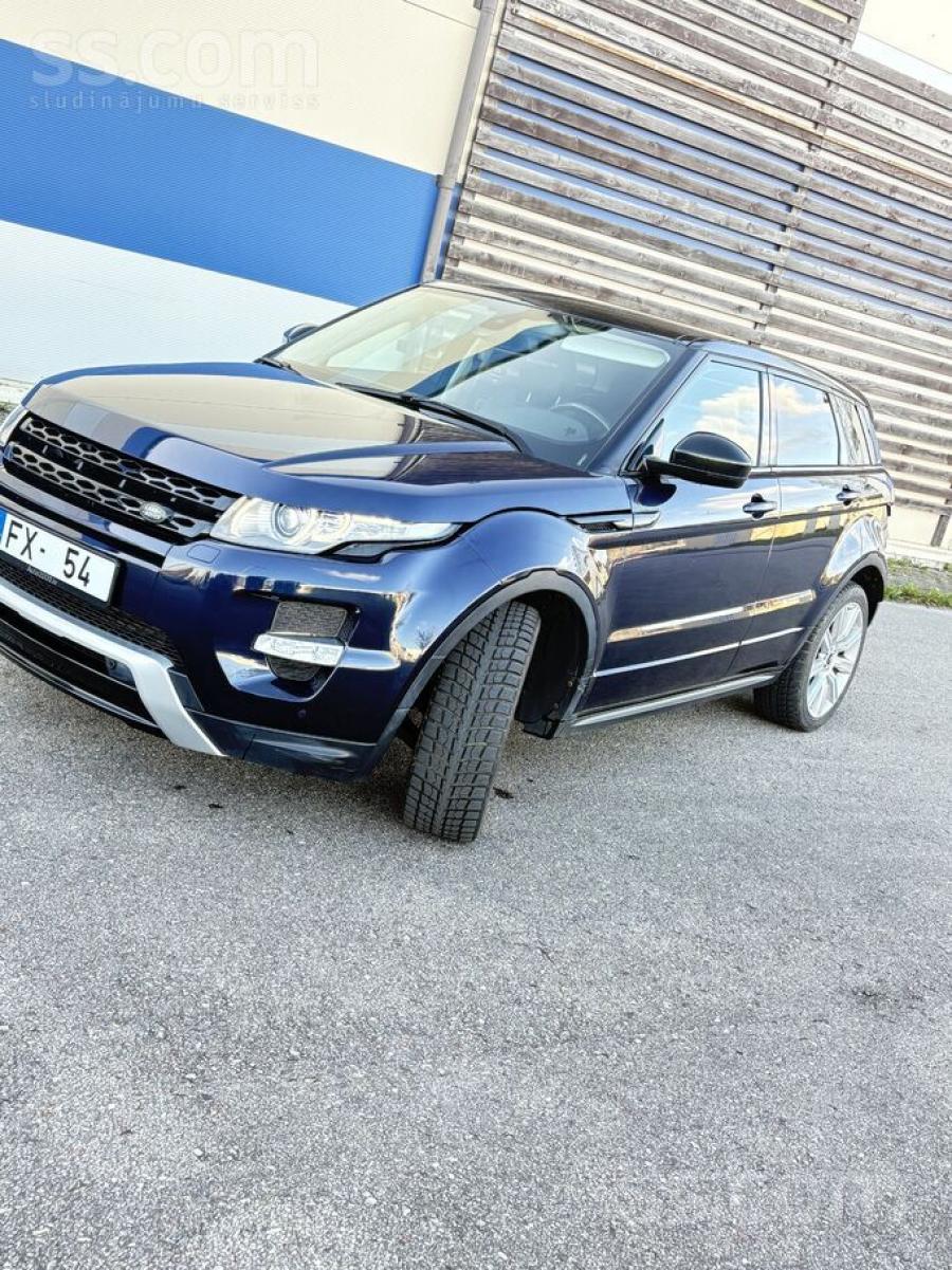 Zils Land Rover Range Rover Evoque 2014 Tukums, ar dzinēja tilpumu 2.20 L un nobraukumu 134 tūkst. km par 13900 €, foto 3 vietnē AUTOMOTO.COM.LV