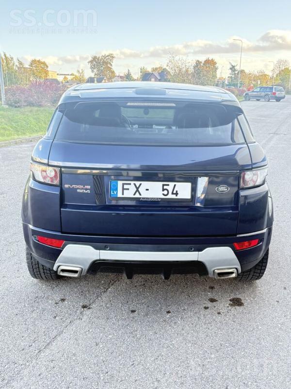 Land Rover Range Rover Evoque 2014 Tukums vietnē Zils Land Rover Range Rover Evoque 2014 Tukums, ar dzinēja tilpumu 2.20 L un nobraukumu 134 tūkst. km par 13900 €, foto 5 vietnē AUTOMOTO.COM.LV
