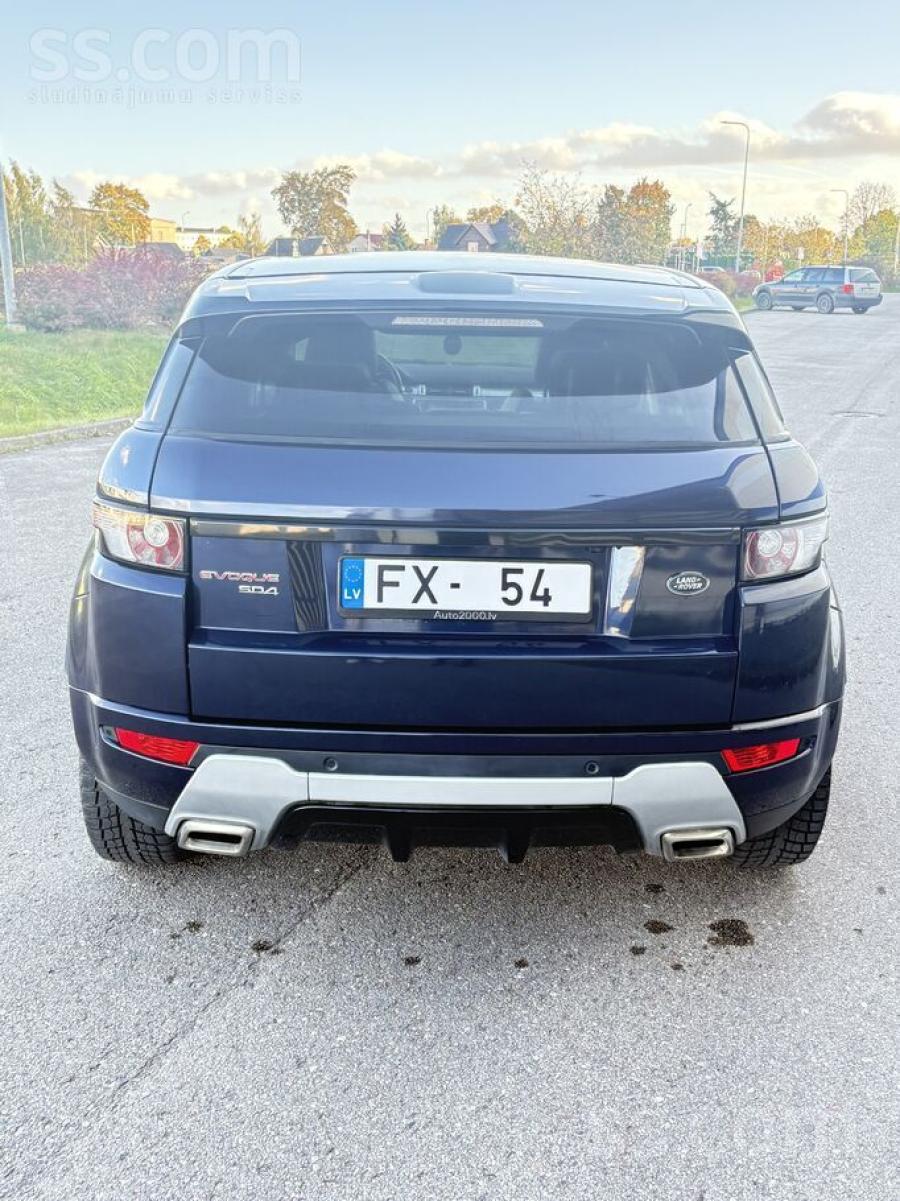 Zils Land Rover Range Rover Evoque 2014 Tukums, ar dzinēja tilpumu 2.20 L un nobraukumu 134 tūkst. km par 13900 €, foto 5 vietnē AUTOMOTO.COM.LV