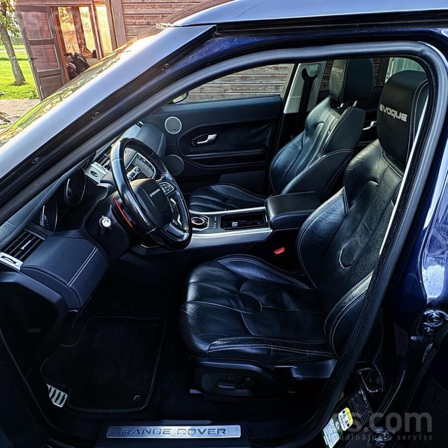 Zils Land Rover Range Rover Evoque 2014 Tukums, ar dzinēja tilpumu 2.20 L un nobraukumu 134 tūkst. km par 13900 €, foto 6 vietnē AUTOMOTO.COM.LV