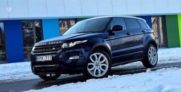 Zils Land Rover Range Rover Evoque 2015 Viļņa, ar dzinēja tilpumu 2.18 L un nobraukumu 199 tūkst. km par 14990 €, foto 1 vietnē AUTOMOTO.COM.LV