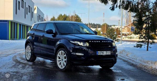 Zils Land Rover Range Rover Evoque 2015 Viļņa, ar dzinēja tilpumu 2.18 L un nobraukumu 199 tūkst. km par 14990 €, foto 4 vietnē AUTOMOTO.COM.LV