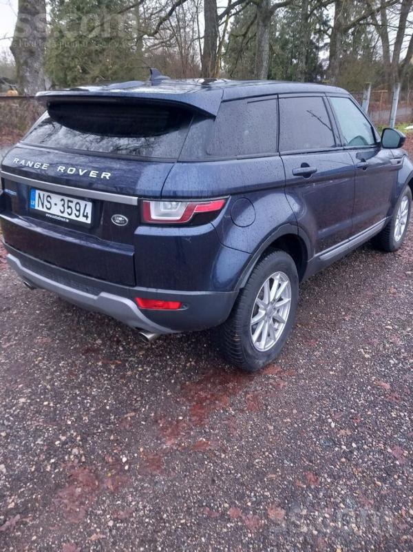 Blue Land Rover Range Rover Evoque 2016 in Cesis, with an engine capacity of 2.00 L and mileage of 179 thousand km for 11590 €, photo 3 on AUTOMOTO.COM.LV