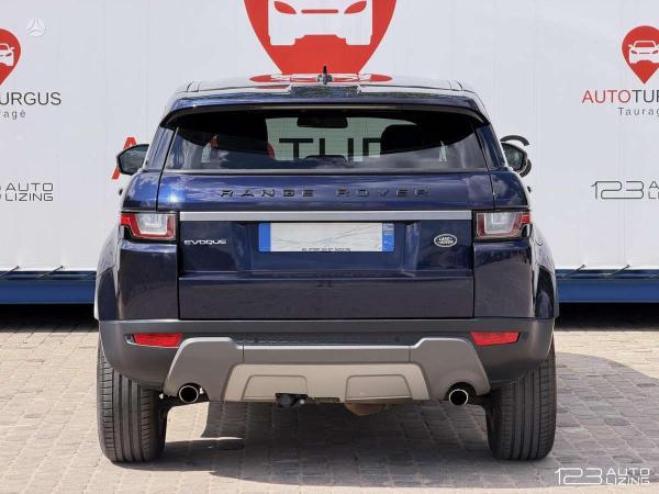 Blue Land Rover Range Rover Evoque 2016 in Taurage, with an engine capacity of 2.00 L and mileage of 101 thousand km for 10200 €, photo 10 on AUTOMOTO.COM.LV