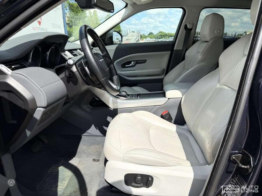Blue Land Rover Range Rover Evoque 2016 in Taurage, with an engine capacity of 2.00 L and mileage of 101 thousand km for 10200 €, photo 12 on AUTOMOTO.COM.LV