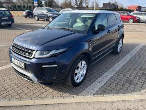 Zils Land Rover Range Rover Evoque 2016 Rīga, ar dzinēja tilpumu 2.00 L un nobraukumu 170 tūkst. km par 12500 €, foto  vietnē AUTOMOTO.COM.LV