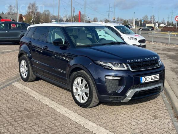 Blue Land Rover Range Rover Evoque 2016 in Riga, with an engine capacity of 2.00 L and mileage of 170 thousand km for 12500 €, photo 2 on AUTOMOTO.COM.LV