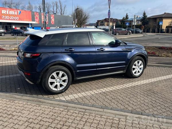 Blue Land Rover Range Rover Evoque 2016 in Riga, with an engine capacity of 2.00 L and mileage of 170 thousand km for 12500 €, photo 3 on AUTOMOTO.COM.LV