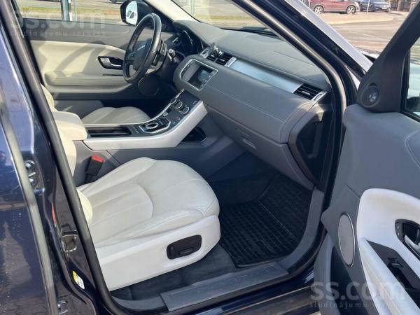Blue Land Rover Range Rover Evoque 2016 in Riga, with an engine capacity of 2.00 L and mileage of 170 thousand km for 12500 €, photo 7 on AUTOMOTO.COM.LV