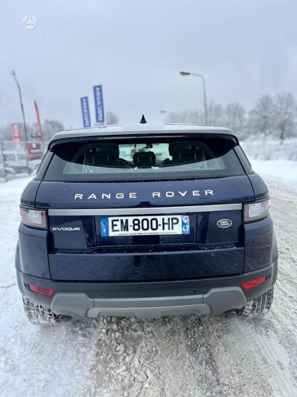 Zils Land Rover Range Rover Evoque 2017 Panevēža, ar dzinēja tilpumu 2.00 L un nobraukumu 160 tūkst. km par 11098 €, foto 6 vietnē AUTOMOTO.COM.LV