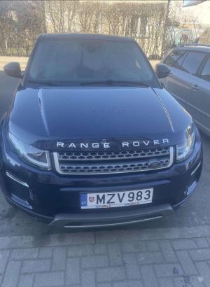 Zils Land Rover Range Rover Evoque 2017 Telšiai, ar dzinēja tilpumu 2.00 L un nobraukumu 116 tūkst. km par 12850 €, foto  vietnē AUTOMOTO.COM.LV