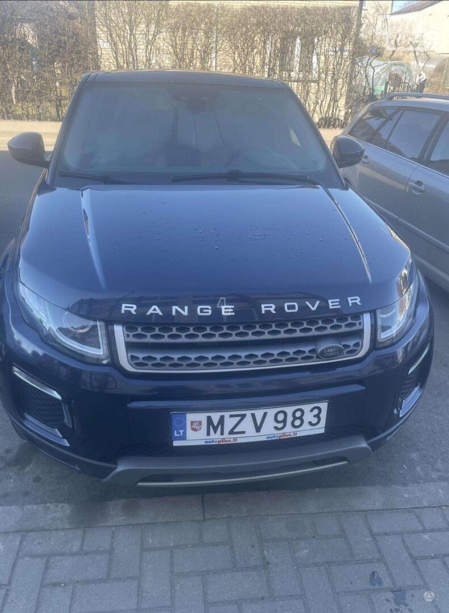 Blue Land Rover Range Rover Evoque 2017 in Telschi, with an engine capacity of 2.00 L and mileage of 116 thousand km for 12850 €, photo 1 on AUTOMOTO.COM.LV
