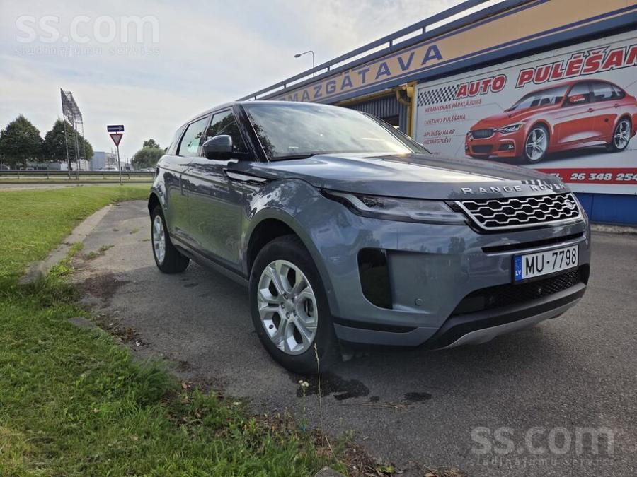 Blue Land Rover Range Rover Evoque 2021 in Riga, with an engine capacity of 2.00 L and mileage of 34 thousand km for 26000 €, photo 6 on AUTOMOTO.COM.LV