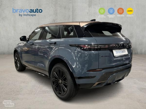 Zils Land Rover Range Rover Evoque 2025 Viļņa, ar dzinēja tilpumu 2.00 L un nobraukumu 13 tūkst. km par 55700 €, foto 3 vietnē AUTOMOTO.COM.LV