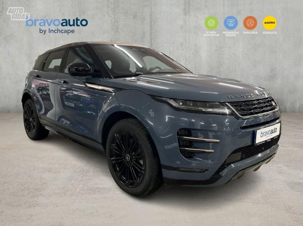 Blue Land Rover Range Rover Evoque 2025 in Vilnius, with an engine capacity of 2.00 L and mileage of 22 thousand km for 50900 €, photo 6 on AUTOMOTO.COM.LV