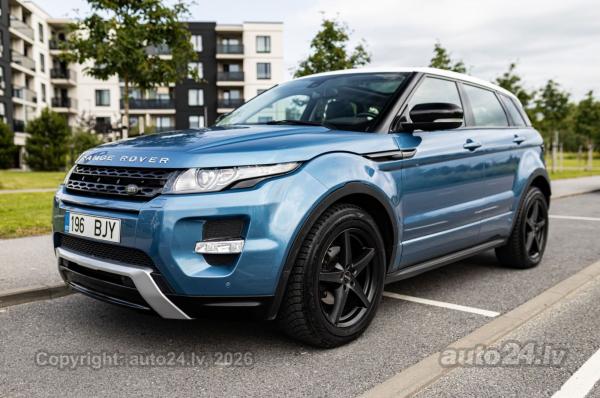 Blue Land Rover Range Rover Evoque 2013 in Tallinn, with an engine capacity of 2.20 L and mileage of 166 thousand km for 9999 €, photo 3 on AUTOMOTO.COM.LV