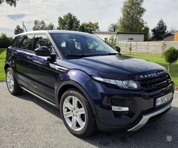 Zils Land Rover Range Rover Evoque 2015 Nemenčinė, ar dzinēja tilpumu 2.18 L un nobraukumu 241 tūkst. km par 10500 €, foto 1 vietnē AUTOMOTO.COM.LV