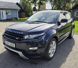 Blue Land Rover Range Rover Evoque 2015 in Nemencine, with an engine capacity of 2.18 L and mileage of 241 thousand km for 10500 €, photo 4 on AUTOMOTO.COM.LV