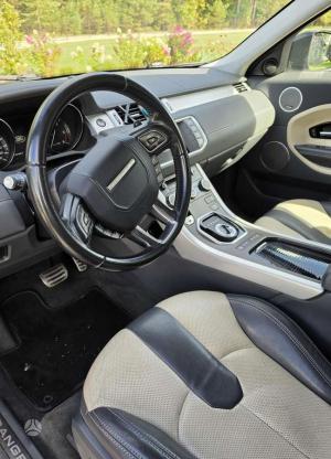 Blue Land Rover Range Rover Evoque 2015 in Nemencine, with an engine capacity of 2.18 L and mileage of 241 thousand km for 10500 €, photo 9 on AUTOMOTO.COM.LV