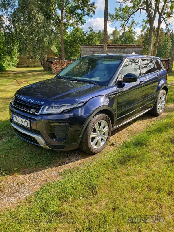 Zils Land Rover Range Rover Evoque 2016 Tallina, ar dzinēja tilpumu 2.00 L un nobraukumu 149 tūkst. km par 15499 €, foto 1 vietnē AUTOMOTO.COM.LV