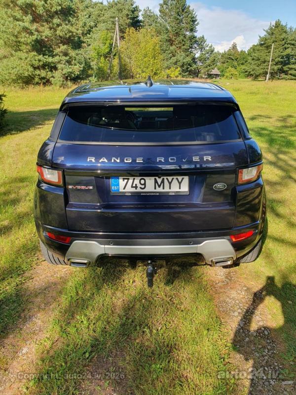 Zils Land Rover Range Rover Evoque 2016 Tallina, ar dzinēja tilpumu 2.00 L un nobraukumu 149 tūkst. km par 15499 €, foto 3 vietnē AUTOMOTO.COM.LV
