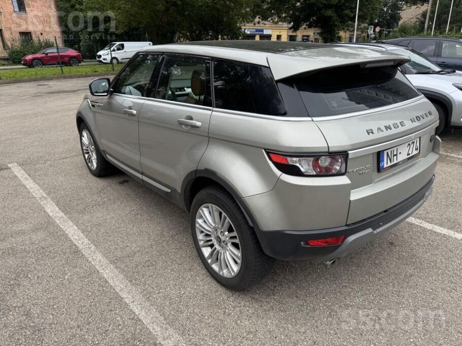 Brown Land Rover Range Rover Evoque 2012 in Riga, with an engine capacity of 2.20 L and mileage of 186 thousand km for 6500 €, photo 5 on AUTOMOTO.COM.LV